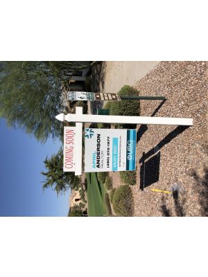 Vinyl Real Estate Sign Posts